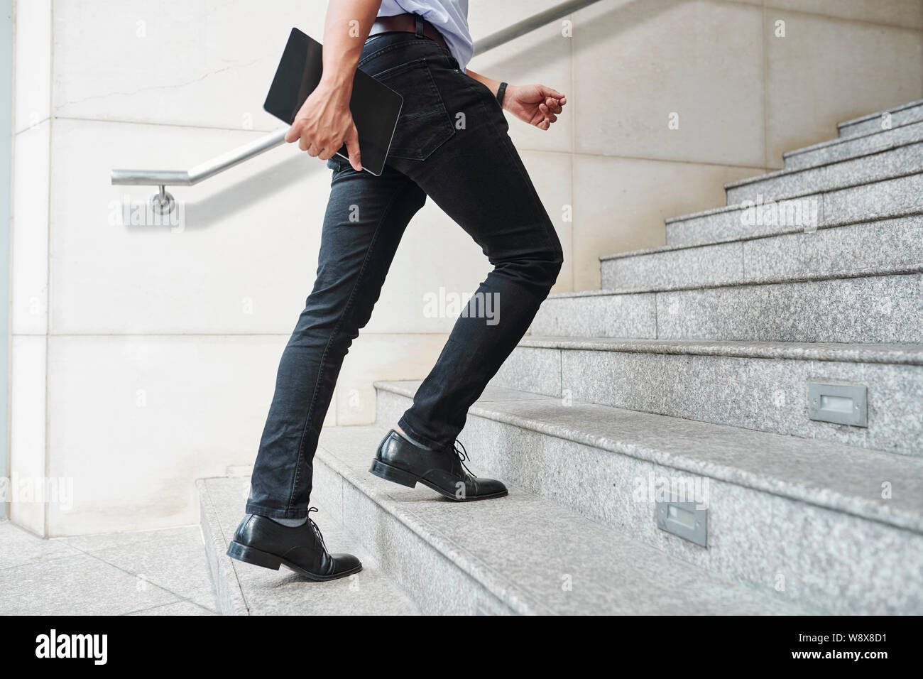 Hurrying person hi-res stock photography and images - Alamy