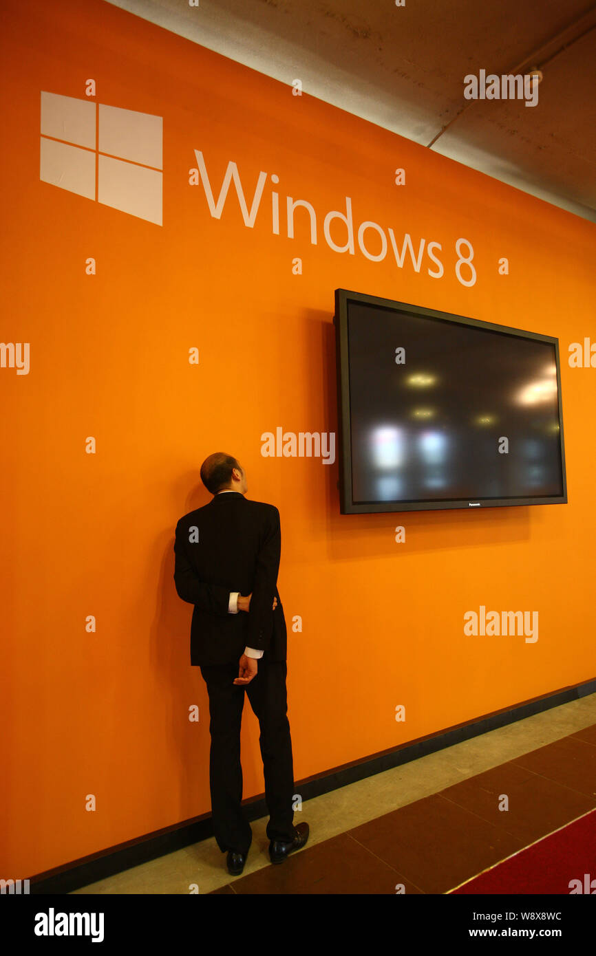 The microsoft windows stand hi-res stock photography and images - Alamy