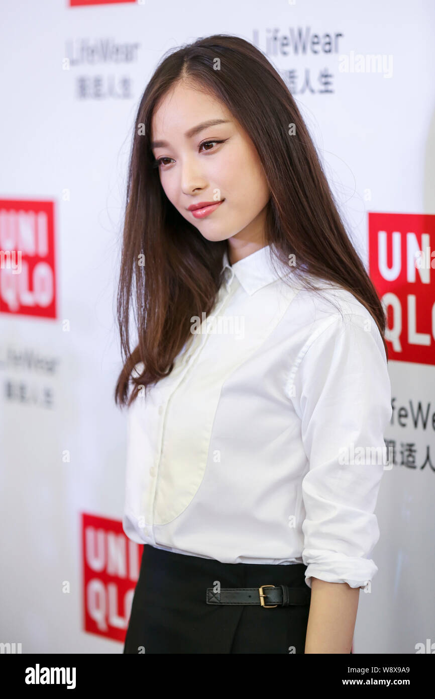 Chinese Actress Ni Ni Poses High Resolution Stock Photography and ...
