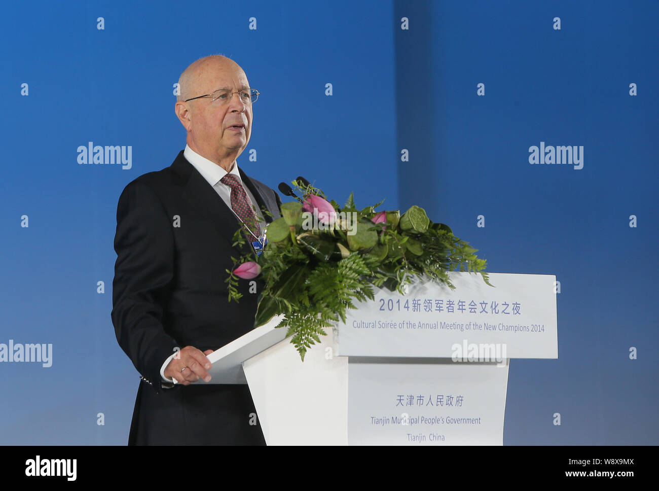 Klaus schwab hi-res stock photography and images - Alamy