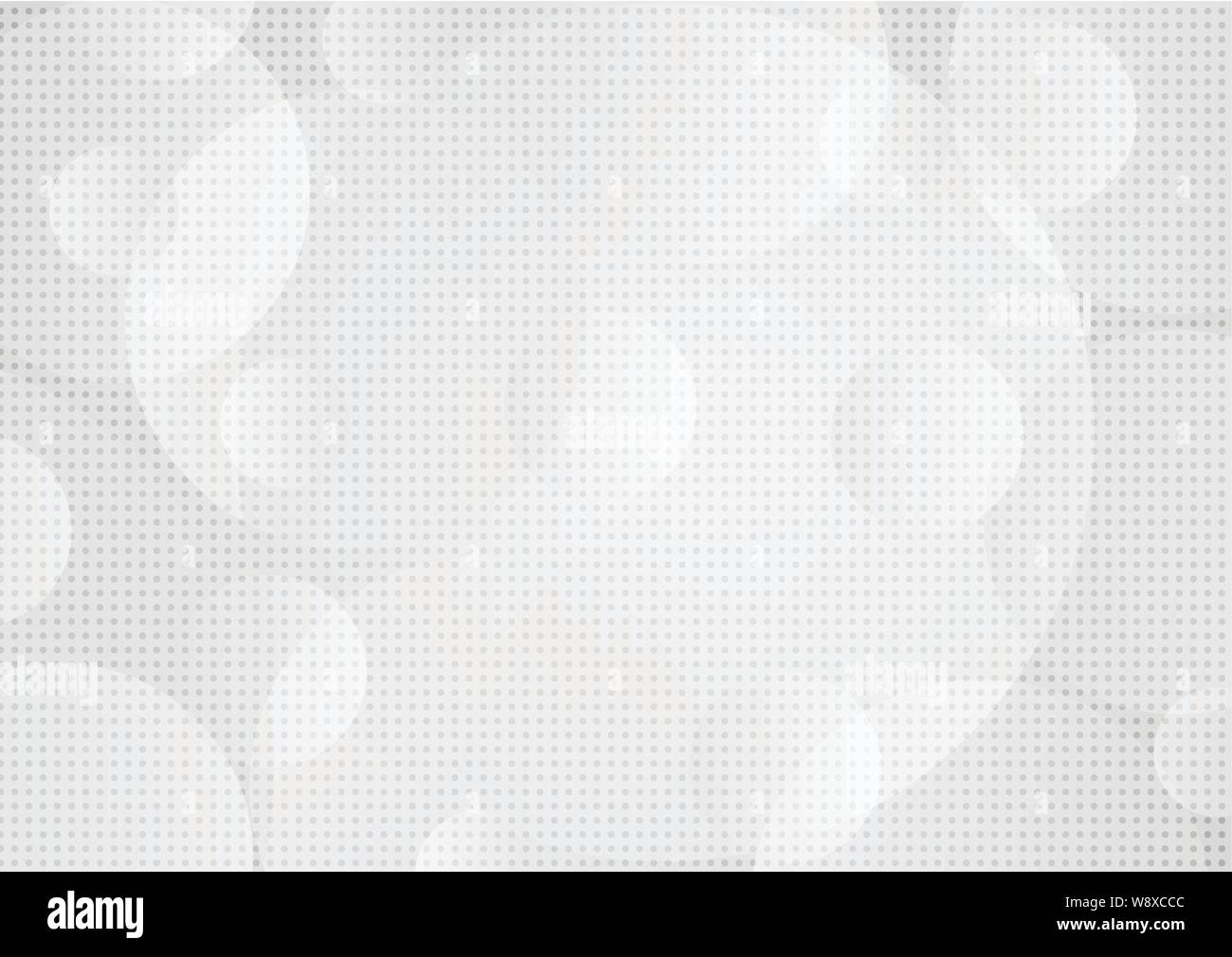 Abstract modern tech grey background with circles. Vector design Stock ...