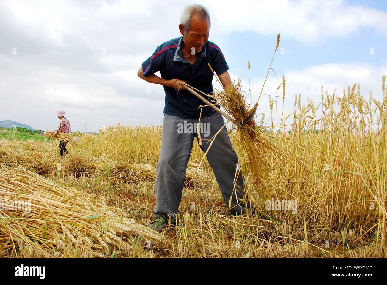 Chinese farm village hi-res stock photography and images - Alamy