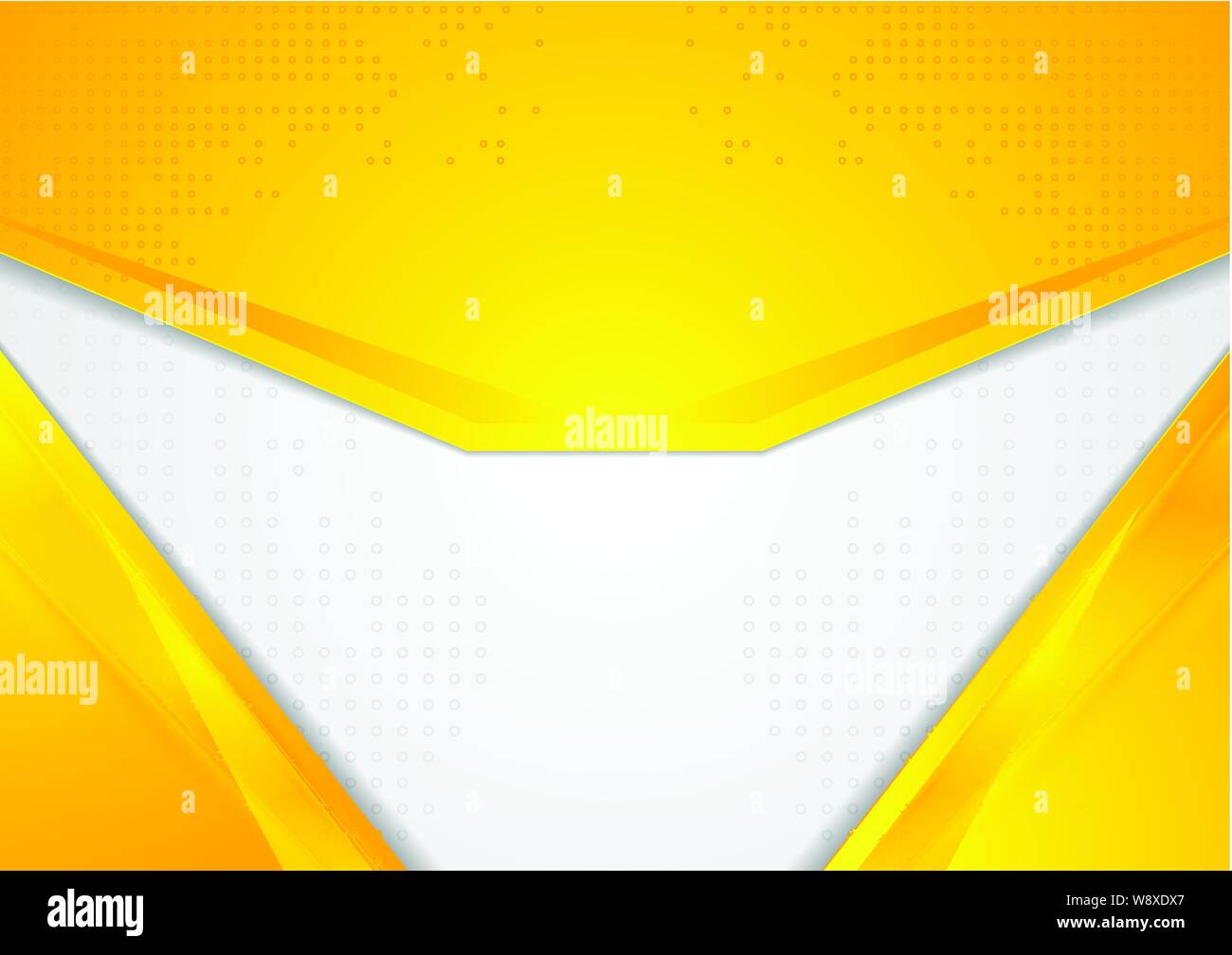 Abstract bright yellow corporate modern background. Vector design Stock ...
