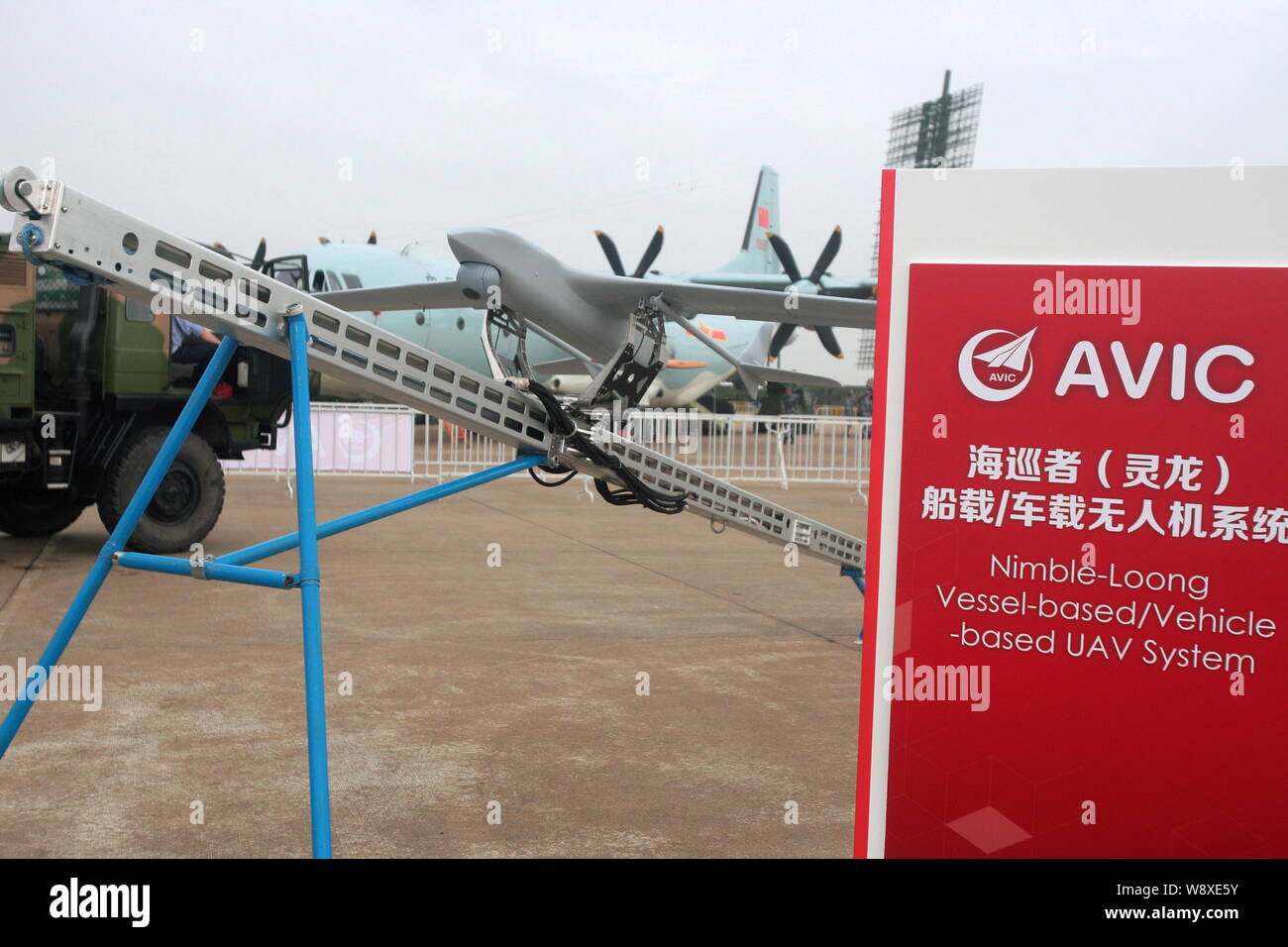 A Nimble-Long vessel-based/vehicle-based UAV system of AVIC (Aviation ...