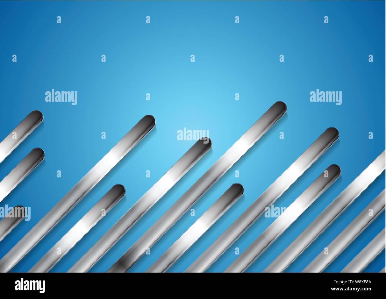 Tech background metal stripe vector Stock Vector Images - Alamy