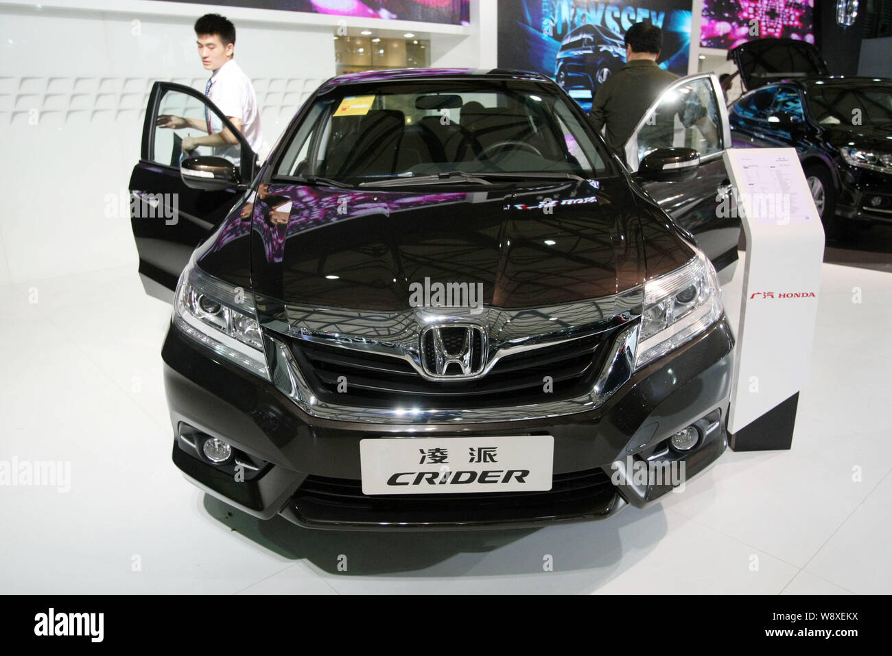 --FILE--A Honda Crider is displayed during the 2014 Pudong ...