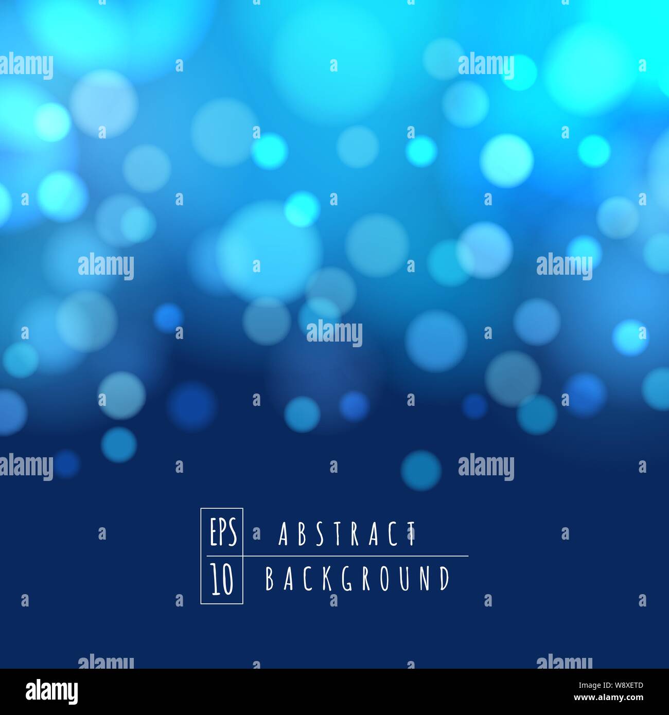 Abstract circular bokeh light background Stock Vector Images - Alamy