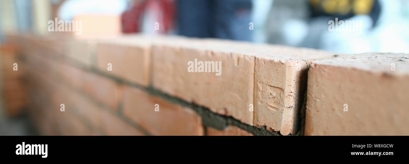 Great brick laying Stock Photo - Alamy