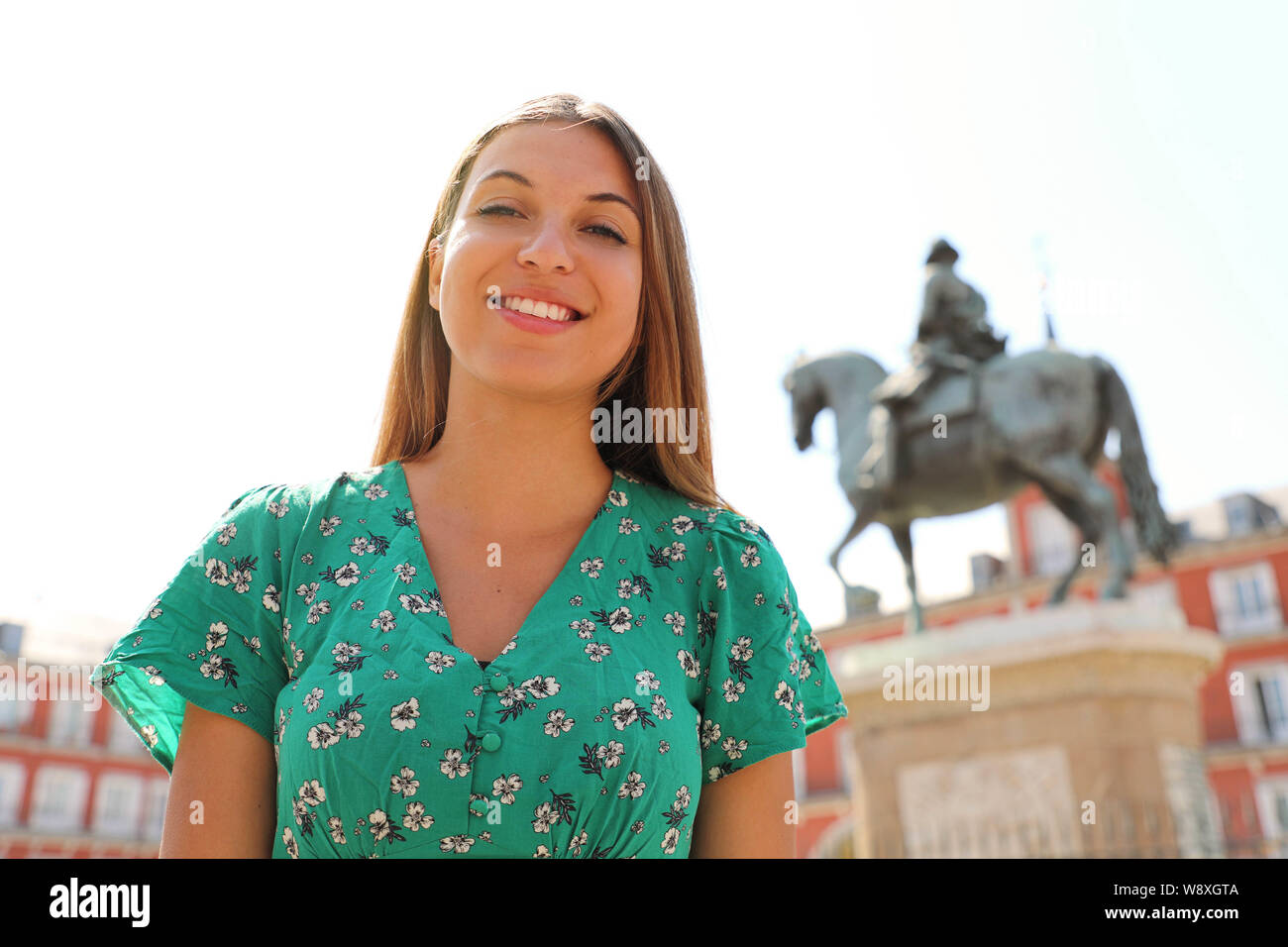 Beautiful spanish women in madrid hi-res stock photography and images ...