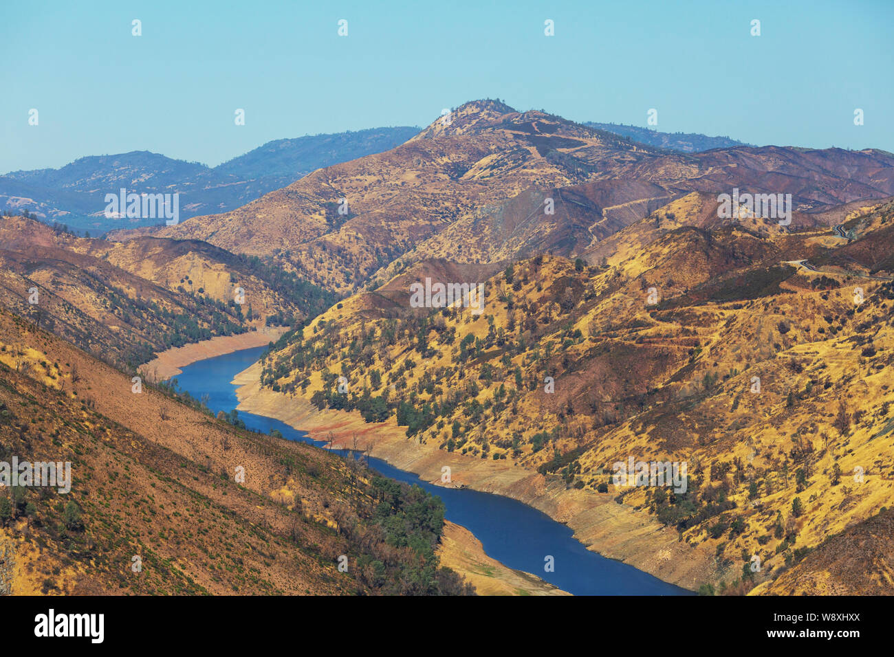 California landscape in summer season Stock Photo - Alamy