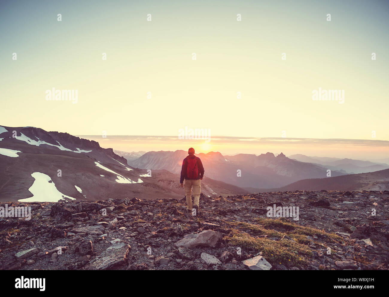 Wandering wanderlust hiking trek hi-res stock photography and images ...
