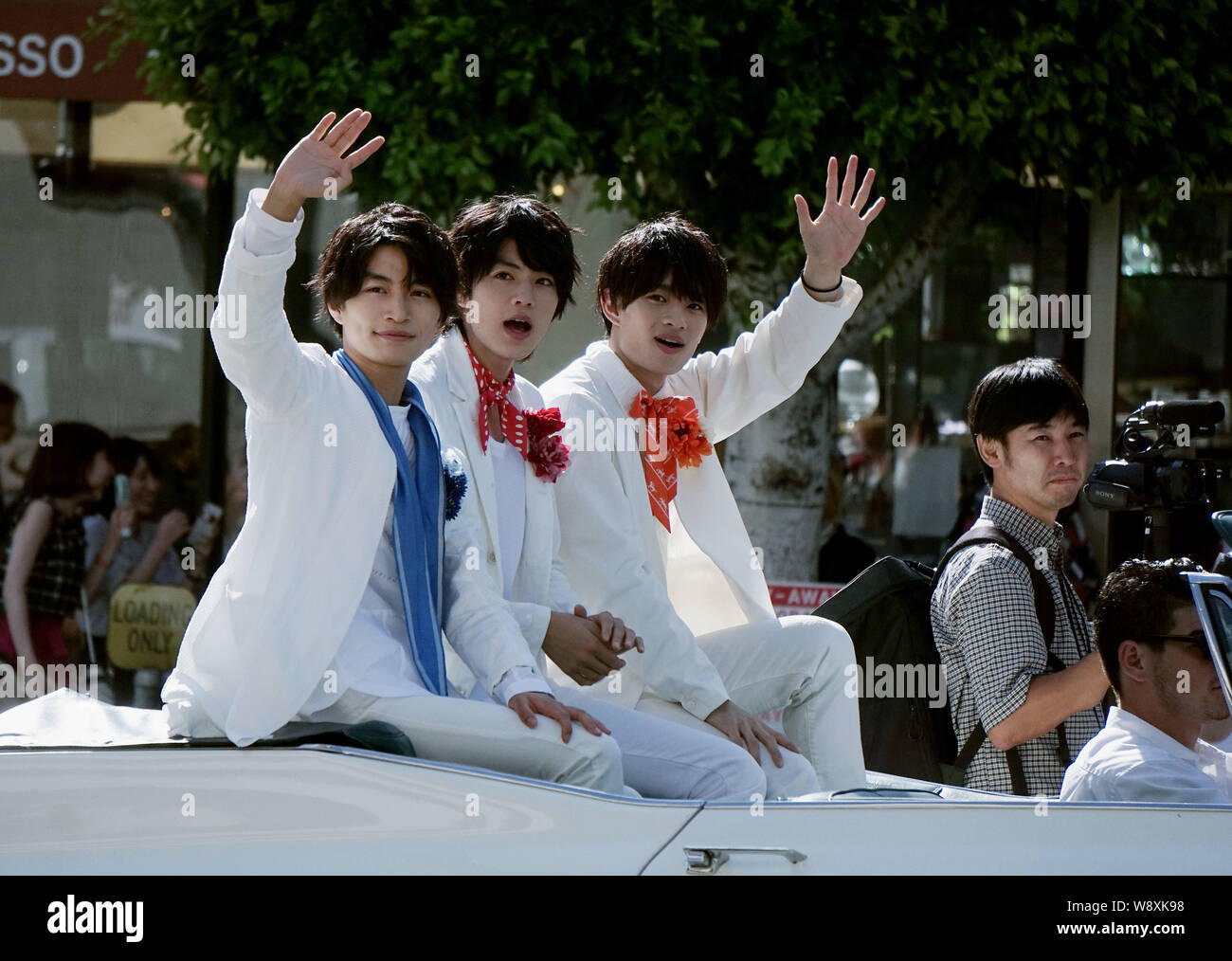 Los Angeles, USA. 11th Aug, 2019. a Ryuga Sato, Yuto Nasu, Hidaka ...