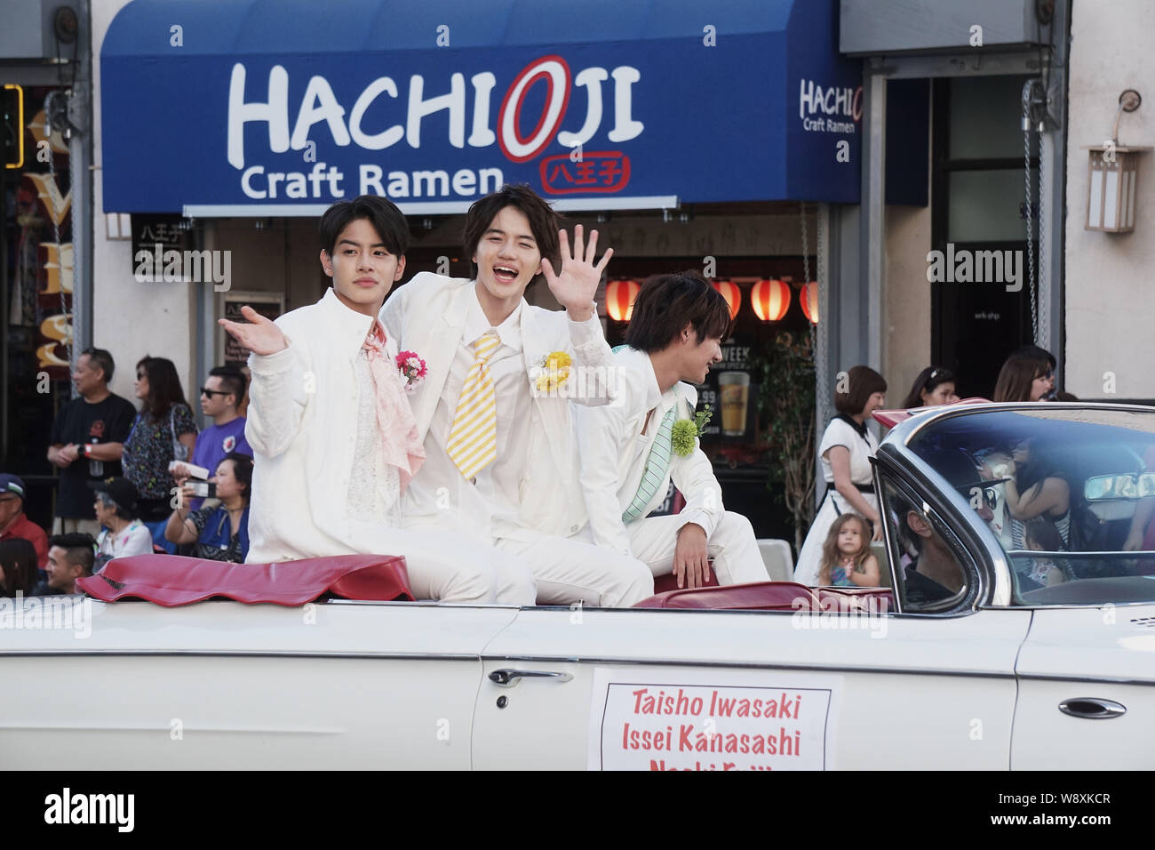 Los Angeles, USA. 11th Aug, 2019. a Taisho Iwasaki, Issei Kanasashi, Naoki Fujii - Bishonen 022 ...