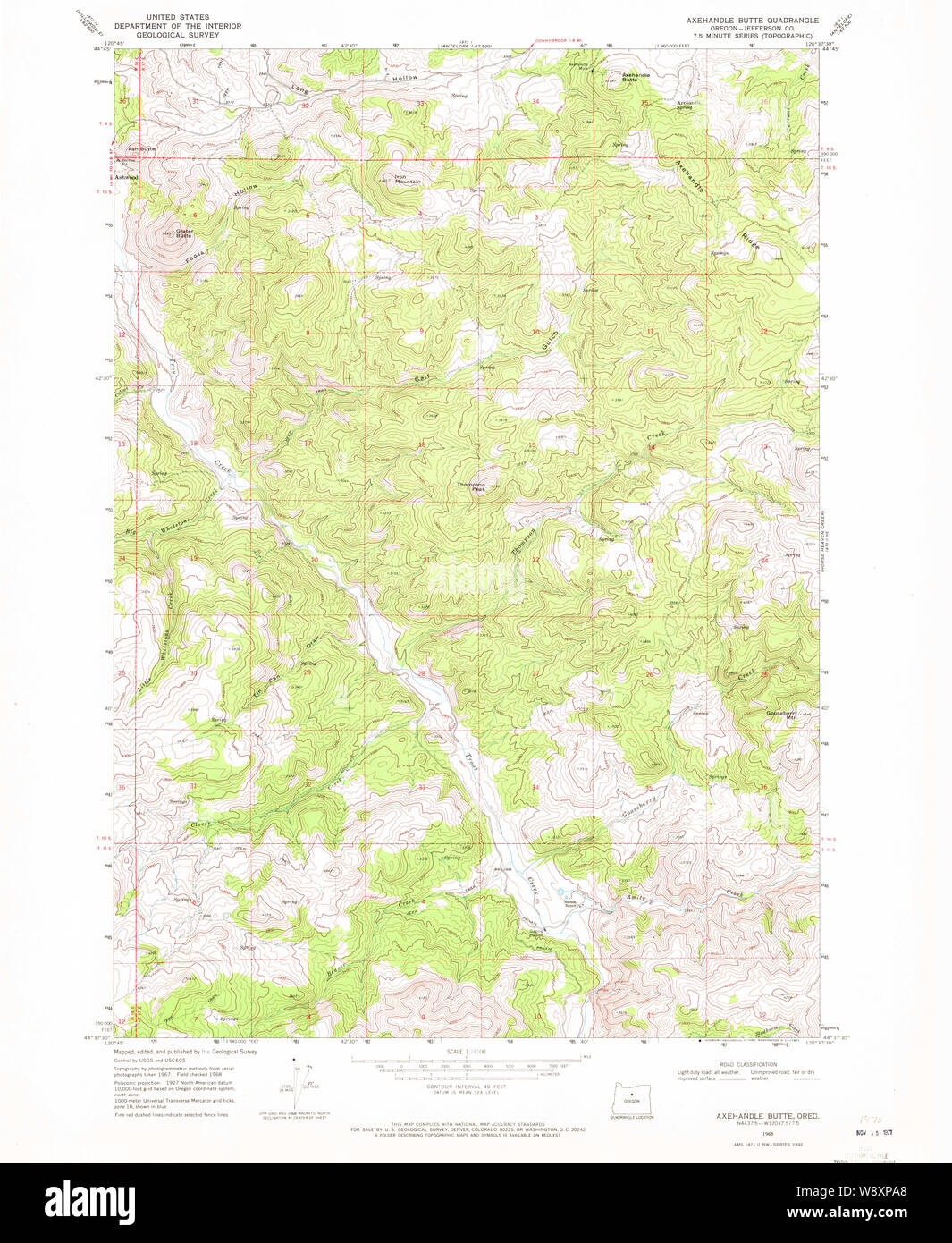 Axehandle butte hi-res stock photography and images - Alamy