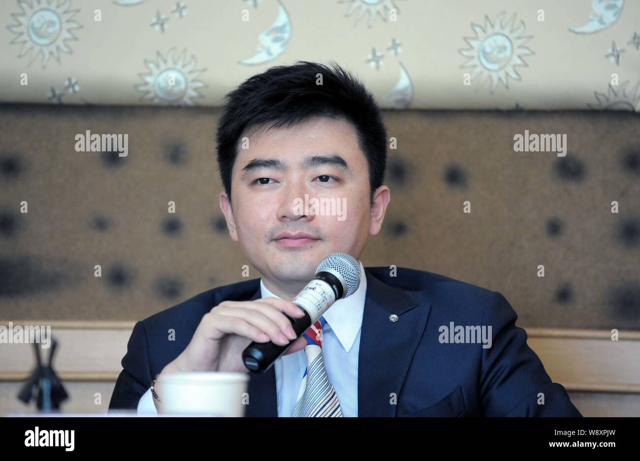 --FILE--Rui Chenggang, then anchor of CCTV (China Central Television ...