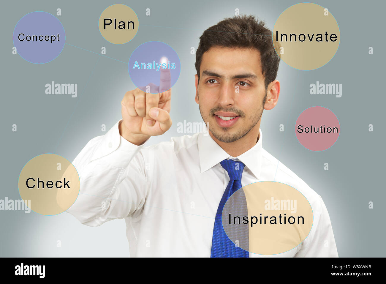 Transparent touch screen hi-res stock photography and images - Alamy