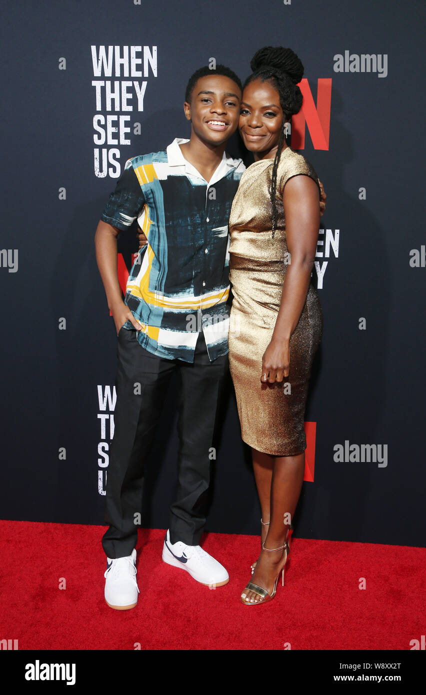 Los Angeles, Ca. 11th Aug, 2019. Caleel Harris, Marsha Stephanie Blake ...