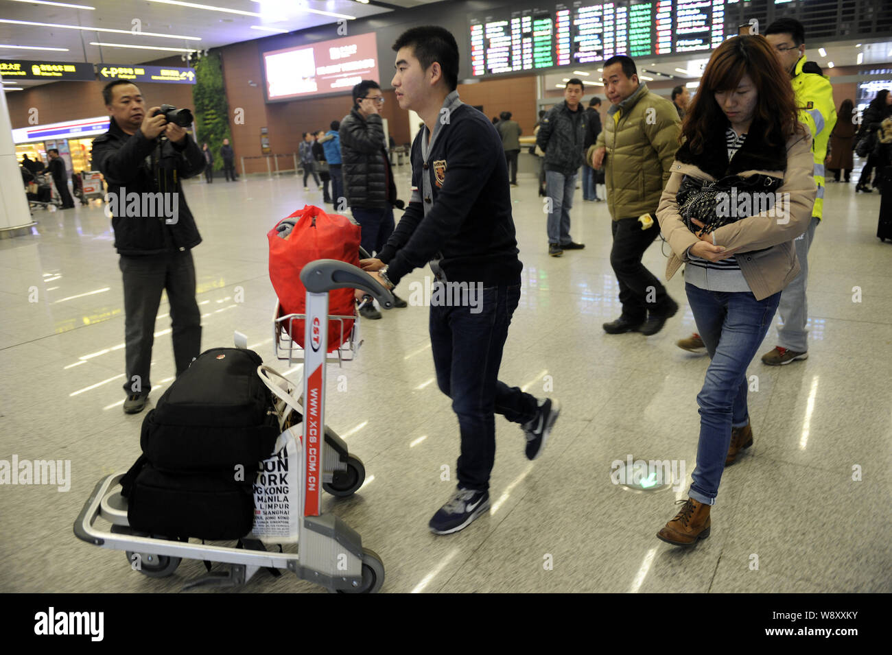 Chinese passengers, who were aboard the malfunctioning China-made ...