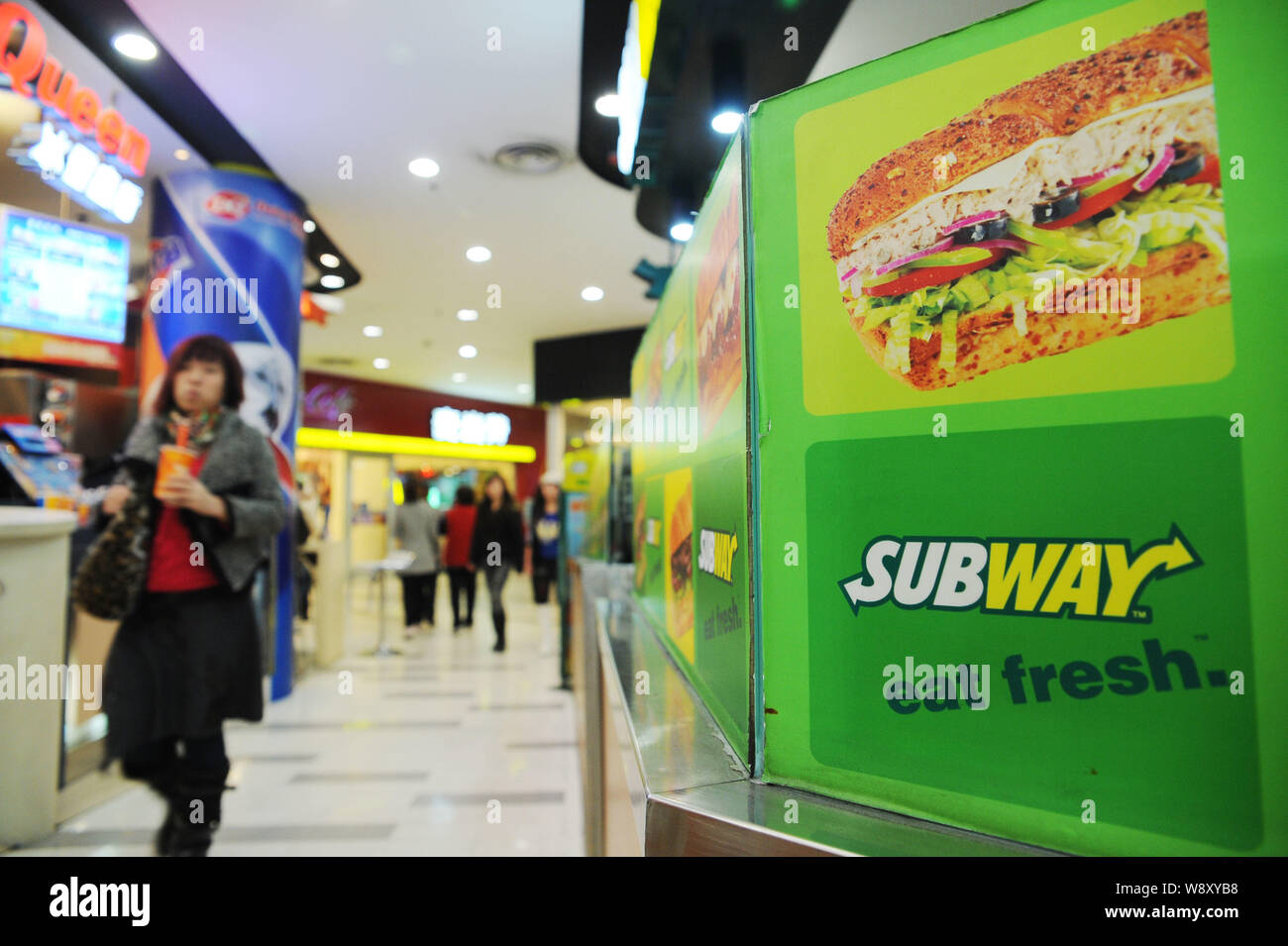 Subway sandwich china hi-res stock photography and images - Alamy