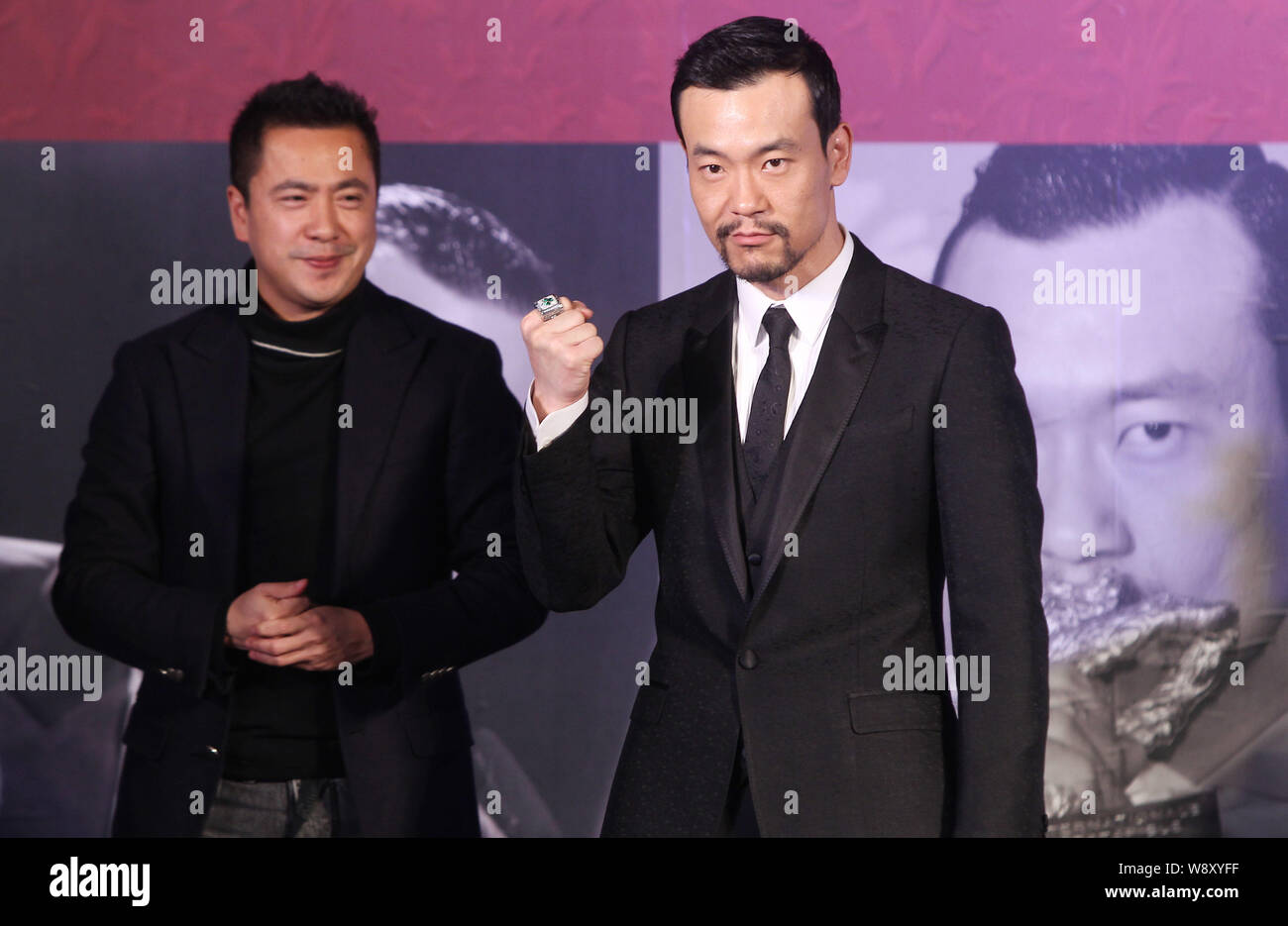 Chinese actor Liao Fan, right, the winner of the Silver Bear prize for ...