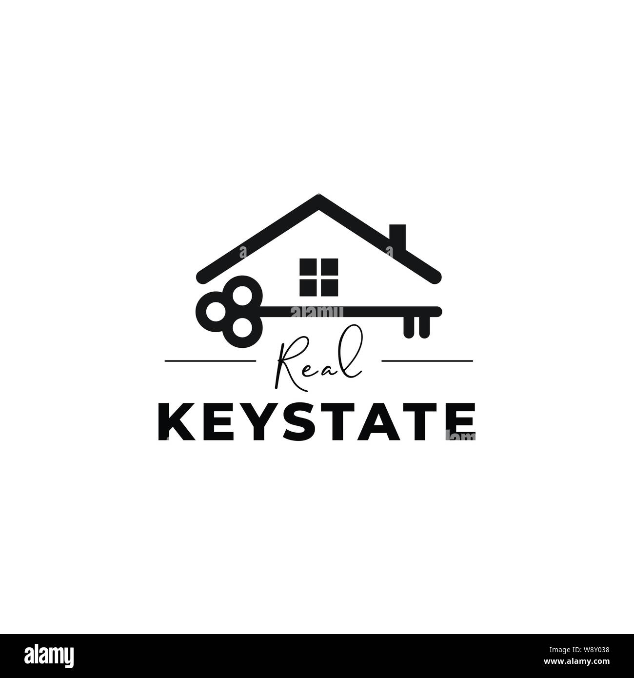 Keys logo vector vectors Stock Vector Images - Alamy