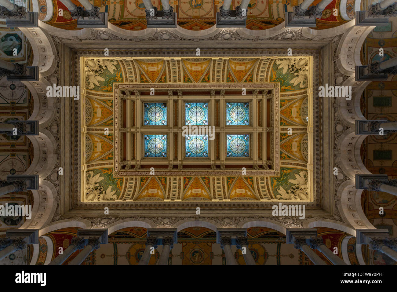 Old library interior window hi-res stock photography and images - Alamy