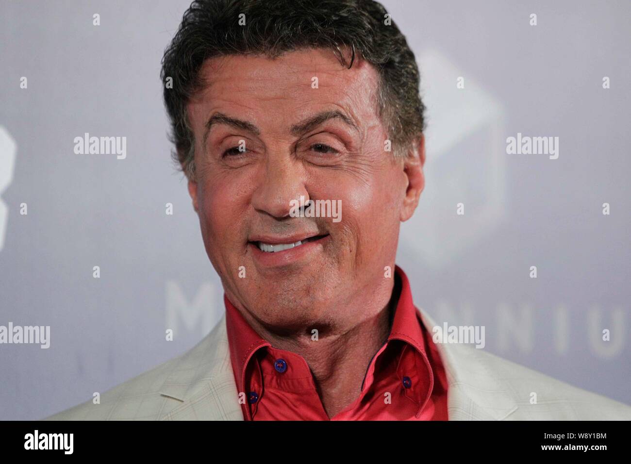 American actor and director Sylvester Stallone smiles at the premiere ...