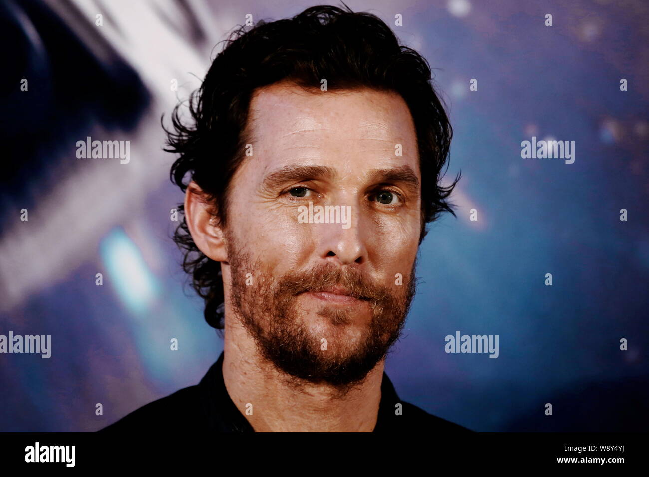 American actor Matthew McConaughey attends a press conference for the ...