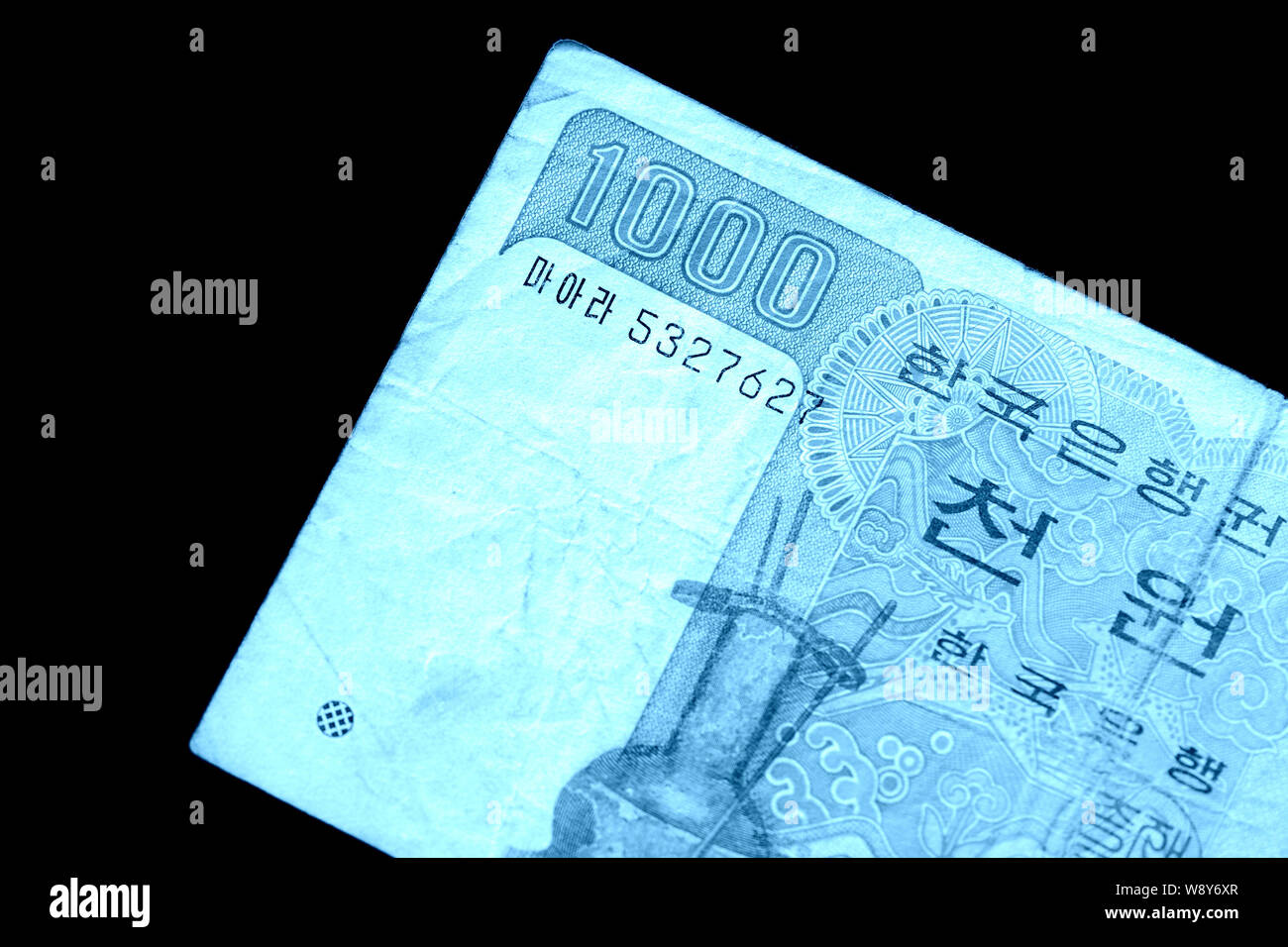 1000 korean won hi-res stock photography and images - Alamy