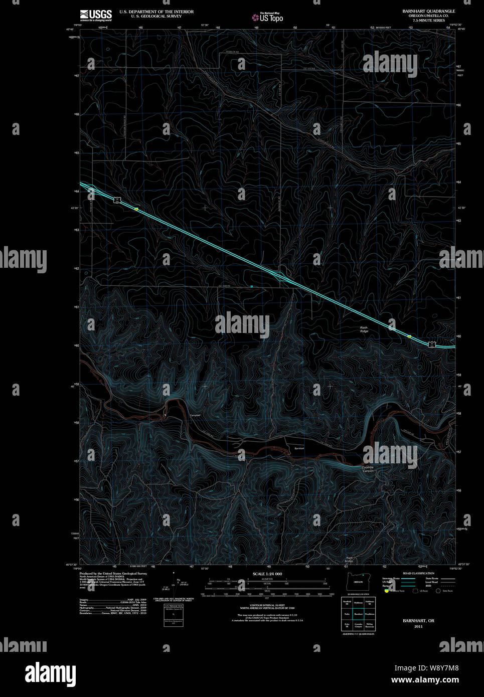 Map of barnhart hi-res stock photography and images - Alamy