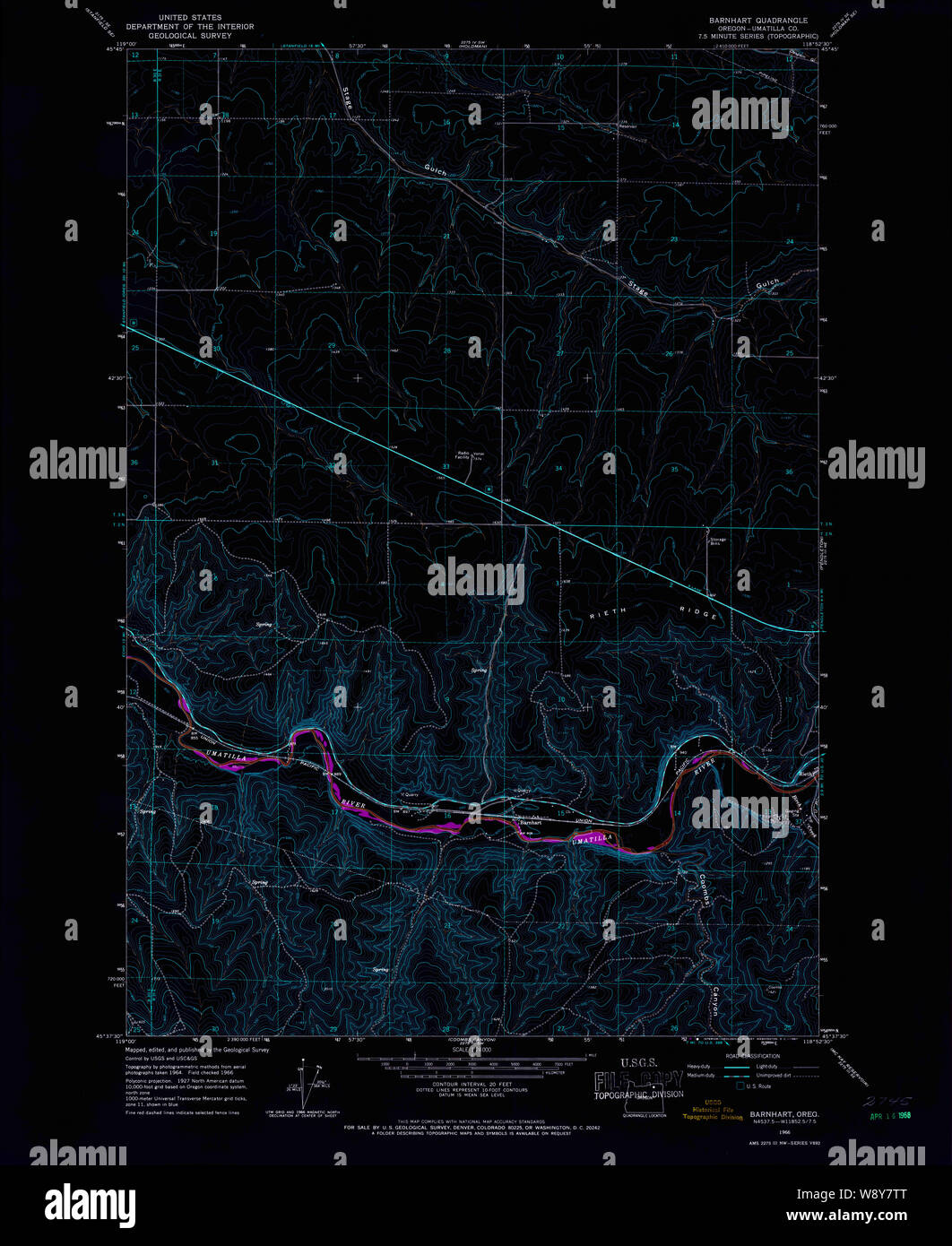 Map of barnhart hi-res stock photography and images - Alamy