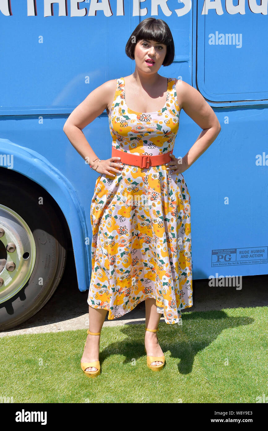 Los Angeles, USA. 10th Aug, 2019. Rebecca Johnson at the premiere of ...