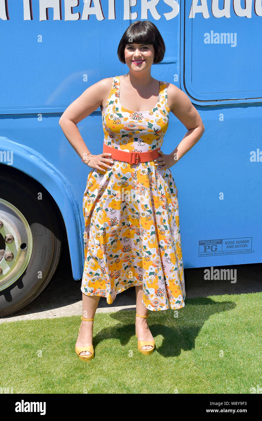 Los Angeles, USA. 10th Aug, 2019. Rebecca Johnson at the premiere of ...