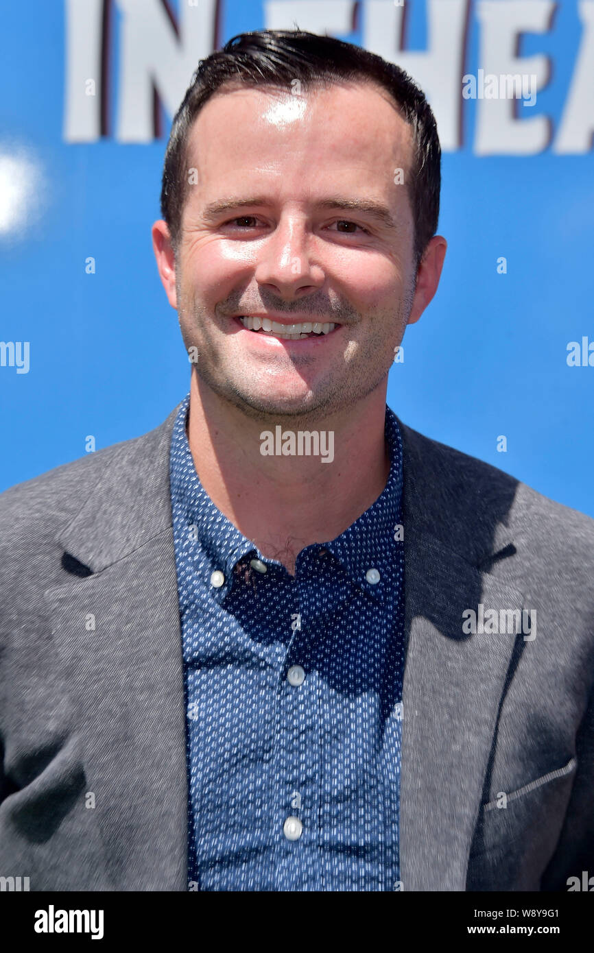 Los Angeles, USA. 10th Aug, 2019. Pete Oswald at the premiere of the movie 'The Angry Birds ...