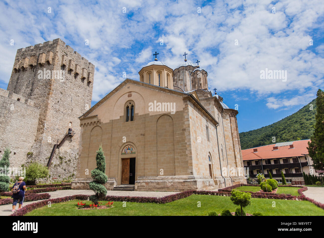 Medieval Serbian Orthodox Manasija (Resava) Monastery, Church Of The ...