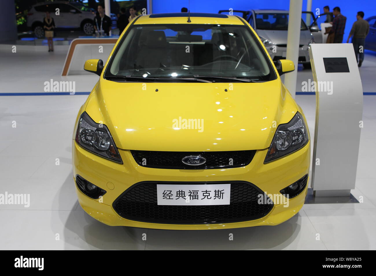 --FILE--A Ford Focus of ChangAn Ford, a joint venture between ChangAn ...