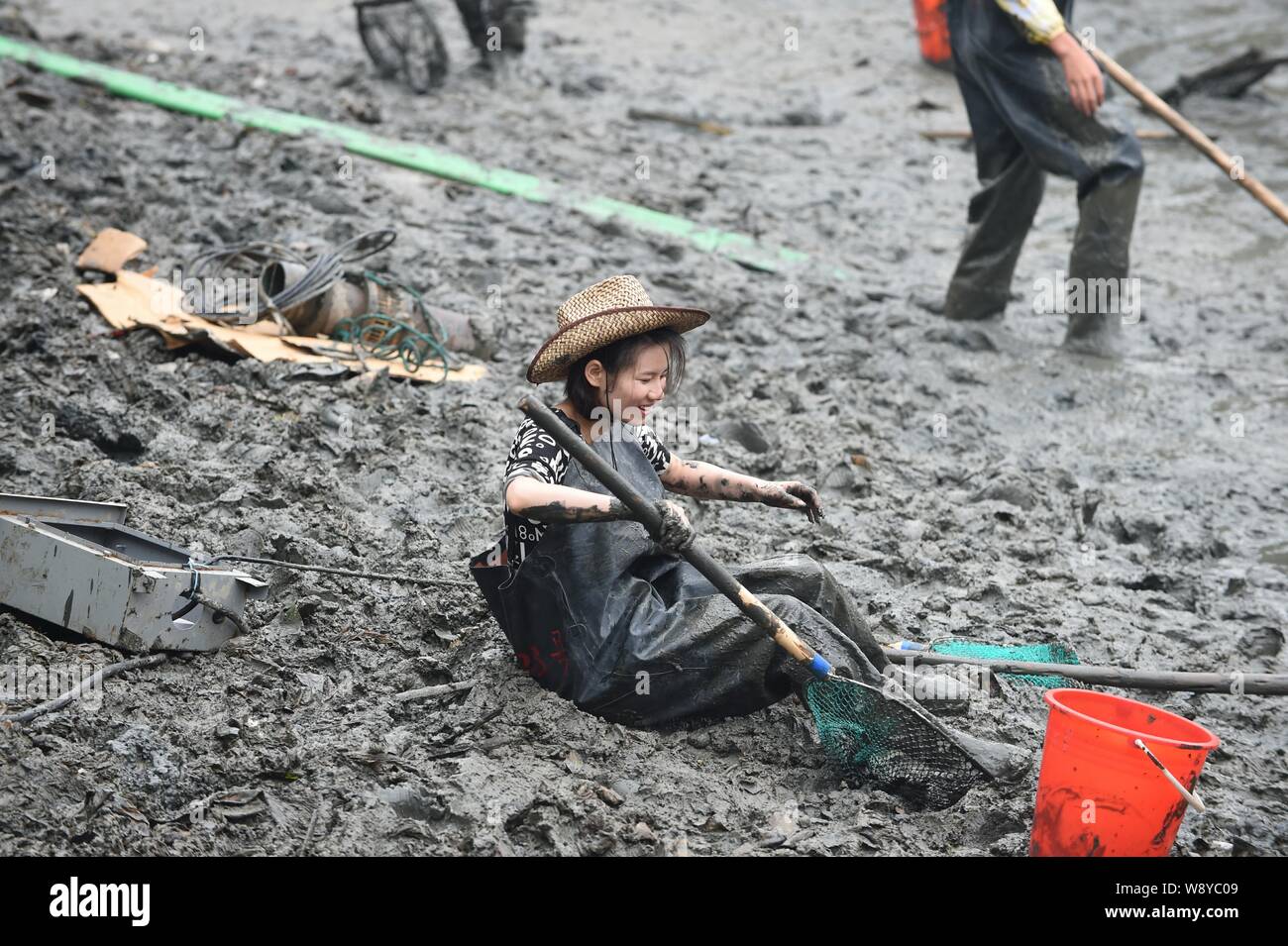 Mud Festival Woman High Resolution Stock Photography and Images - Alamy
