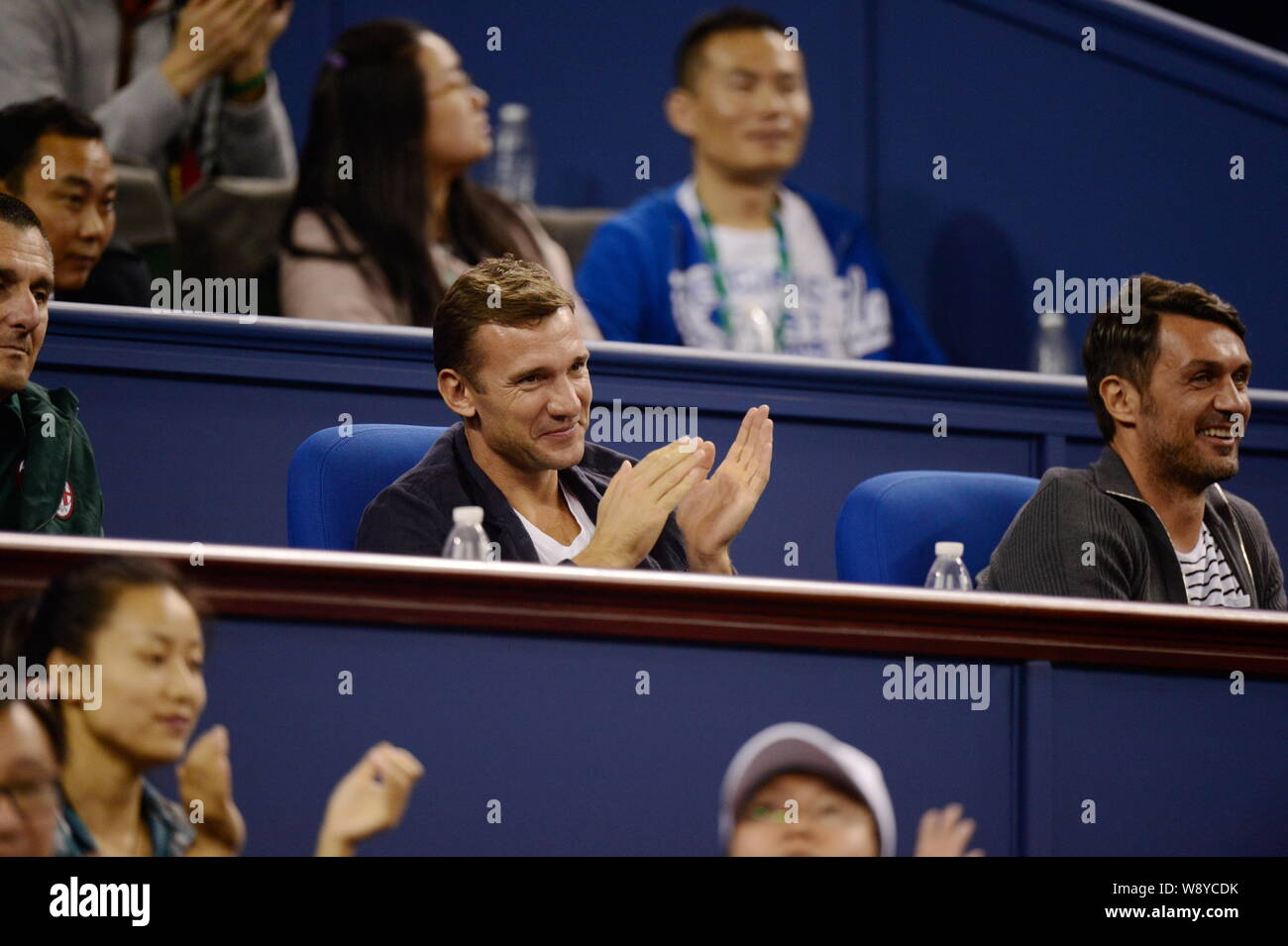 Paolo maldini and andriy shevchenko hi-res stock photography and images ...