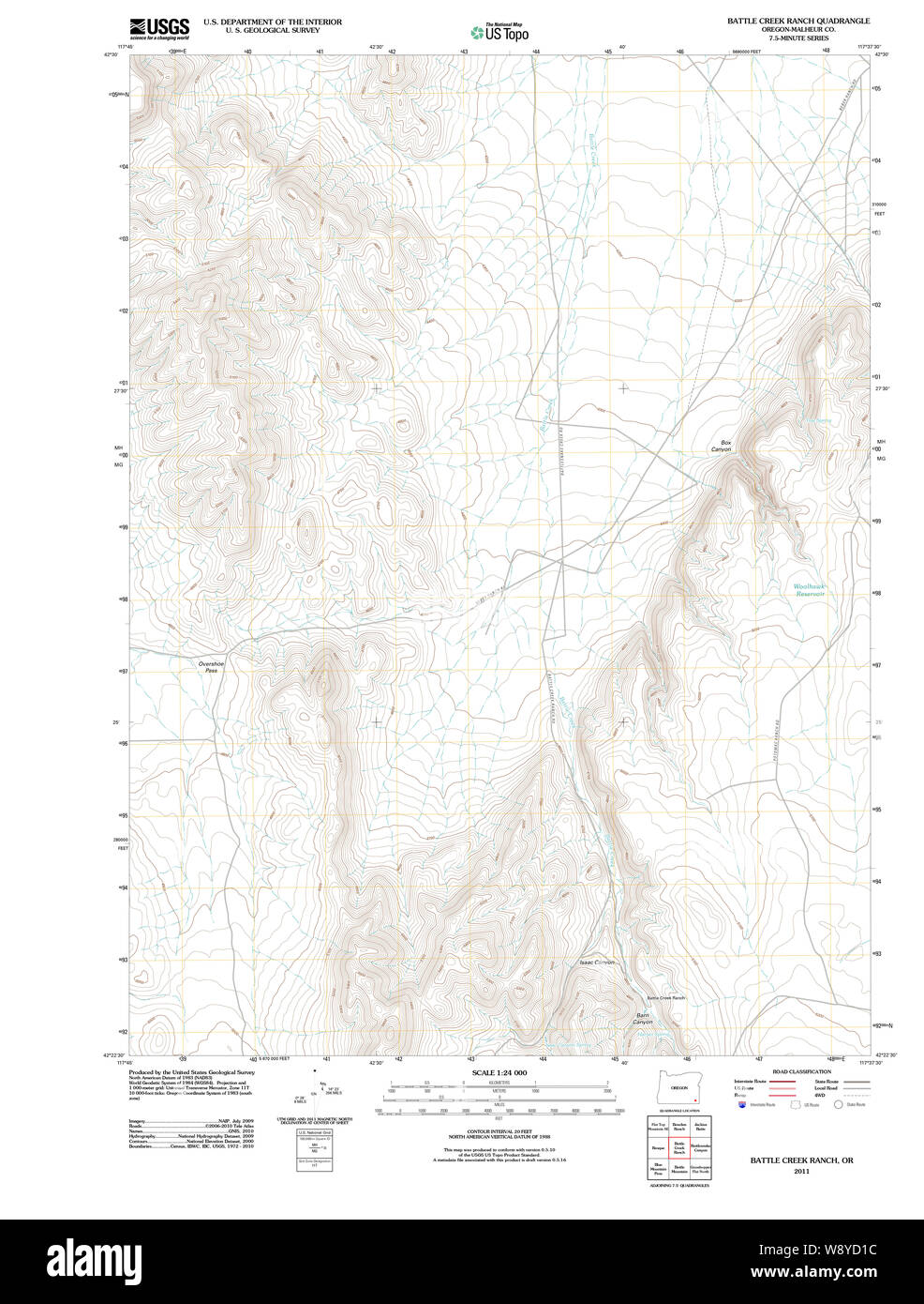 Map of battle creek Cut Out Stock Images & Pictures - Alamy