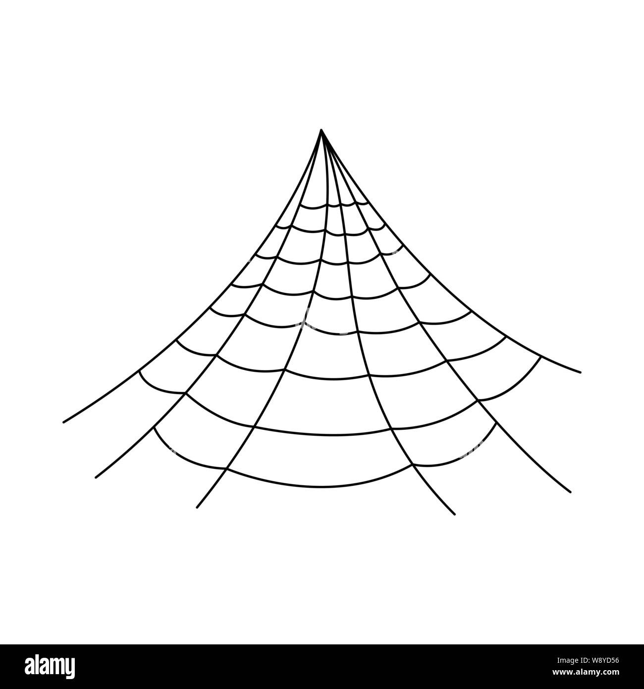 Hanging spider vector vectors hi-res stock photography and images - Alamy