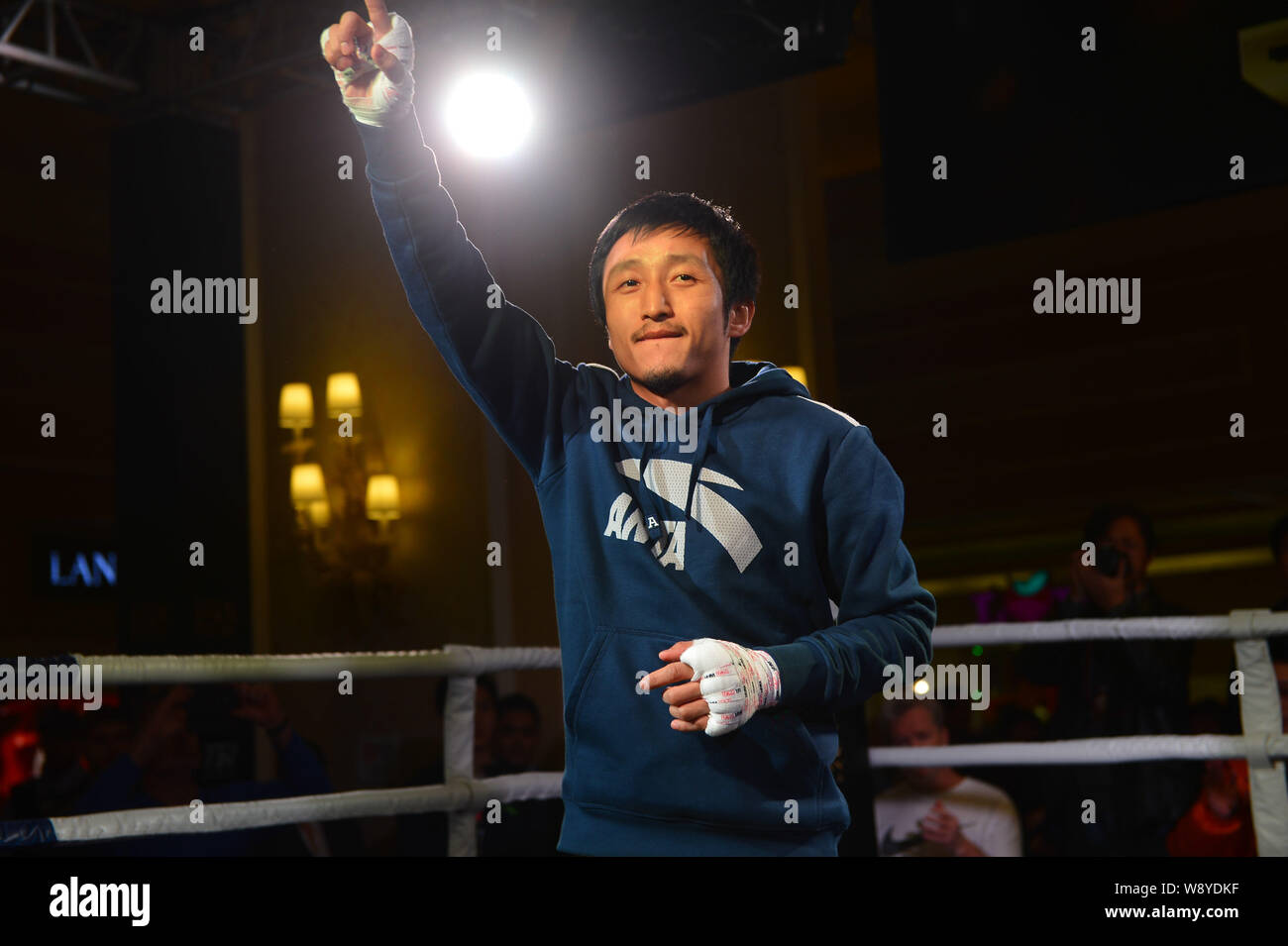 Zou Shiming of China poses during a training session for the upcoming ...