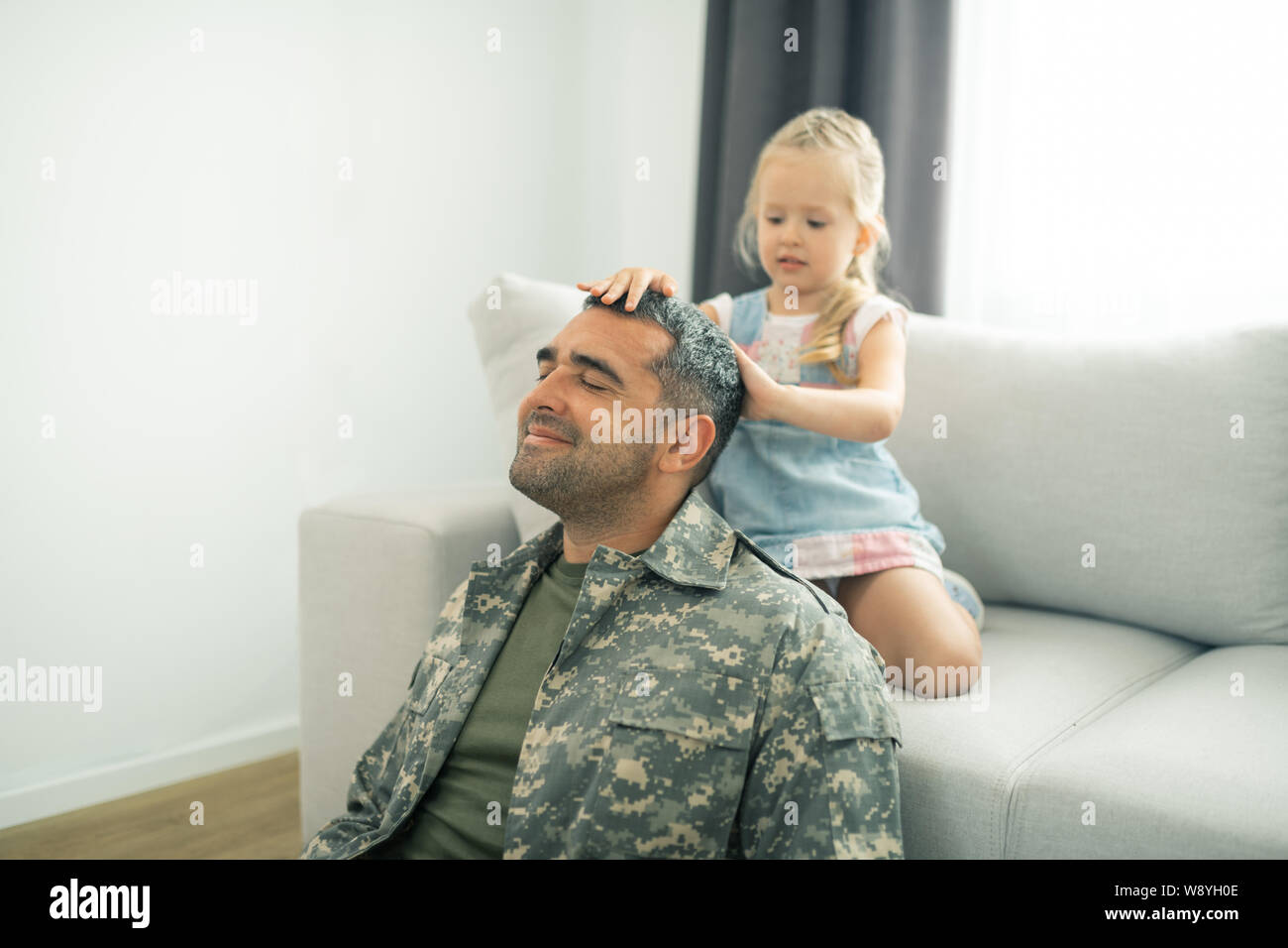 Child relieved hi-res stock photography and images - Alamy