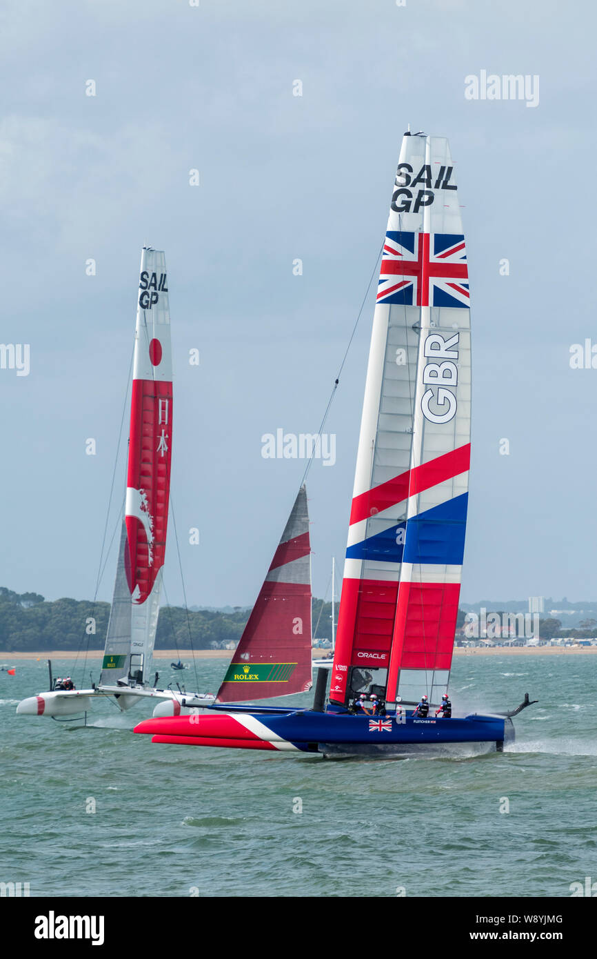 sail grand prix gp yachts racing and capsizing in the world racing ...