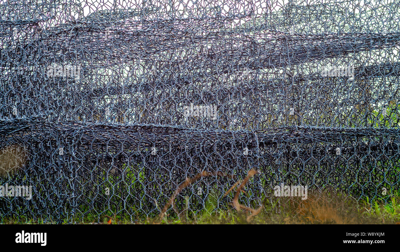 Caged rocks hi-res stock photography and images - Alamy
