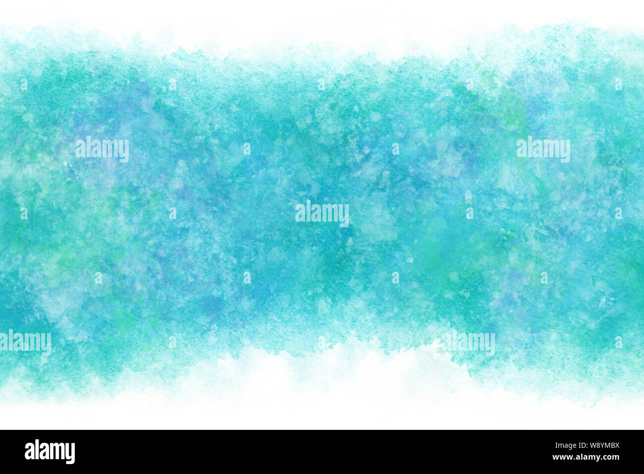 Pastel color rainy blue abstract or natural watercolor hand paint ...