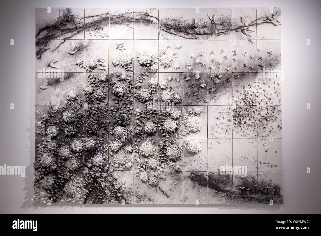 Part of the artwork, Spring Summer Fall Winter, a series of four ...