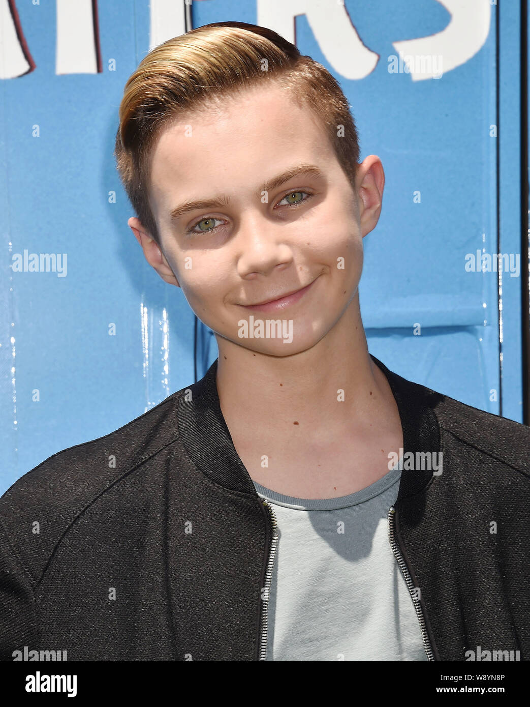 LOS ANGELES, CA - AUGUST 10: Brady Farrar attends the Premiere of Sony ...