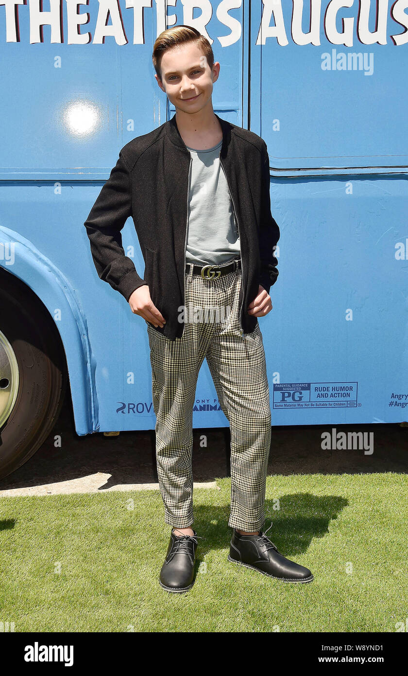 LOS ANGELES, CA - AUGUST 10: Brady Farrar attends the Premiere of Sony ...
