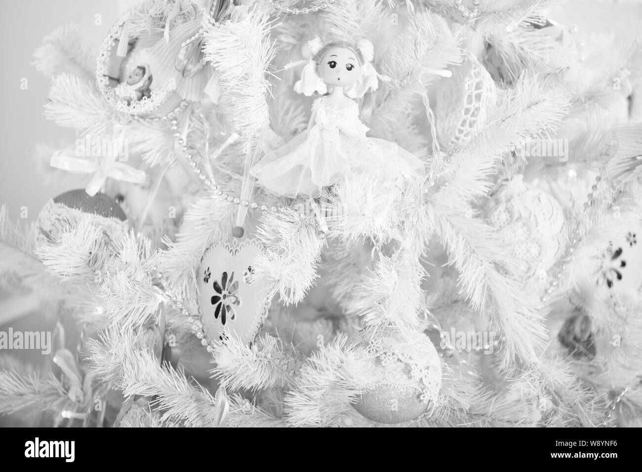 New year eve preparations Black and White Stock Photos & Images - Alamy