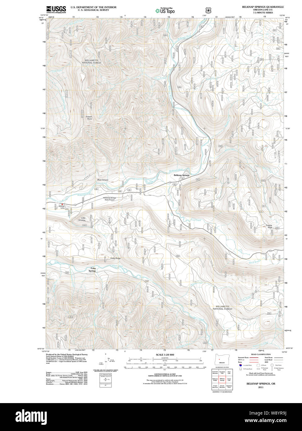 Belknap Springs High Resolution Stock Photography and Images - Alamy